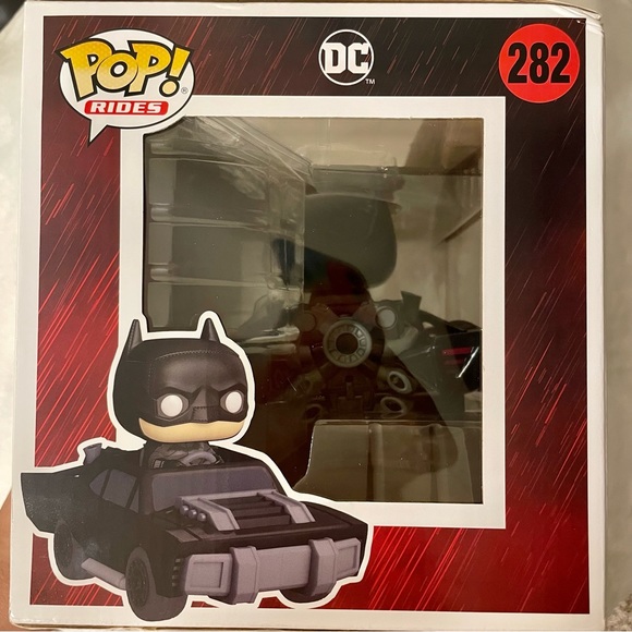 Funko | Toys | Dc The Batman Funko Pop Rides Super Deluxe Batman In ...